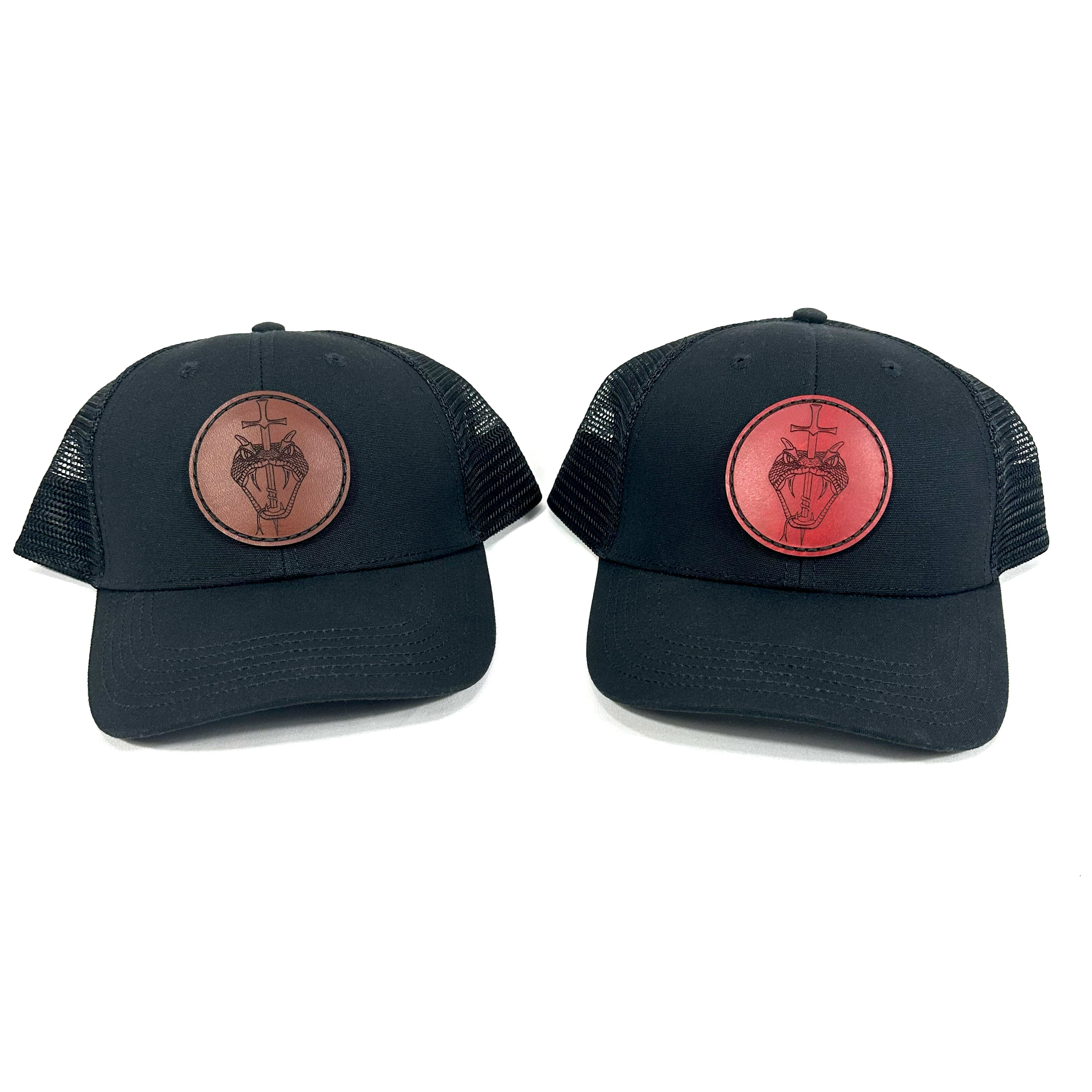 'KE Leather Patch' Trucker – Kill Evil